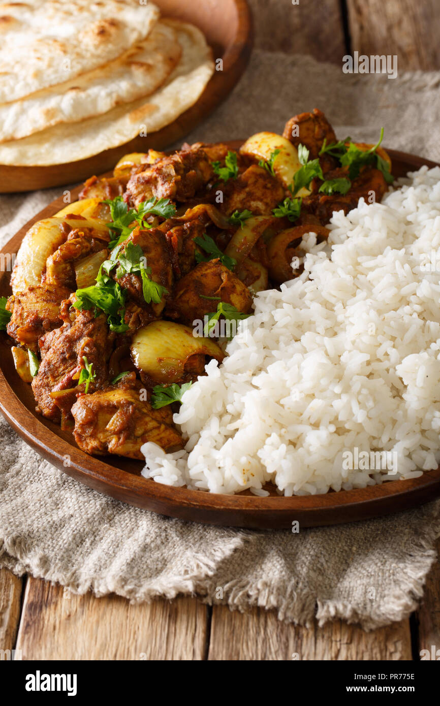 Chicken dopiaza curry indian food hi-res stock photography and images ...