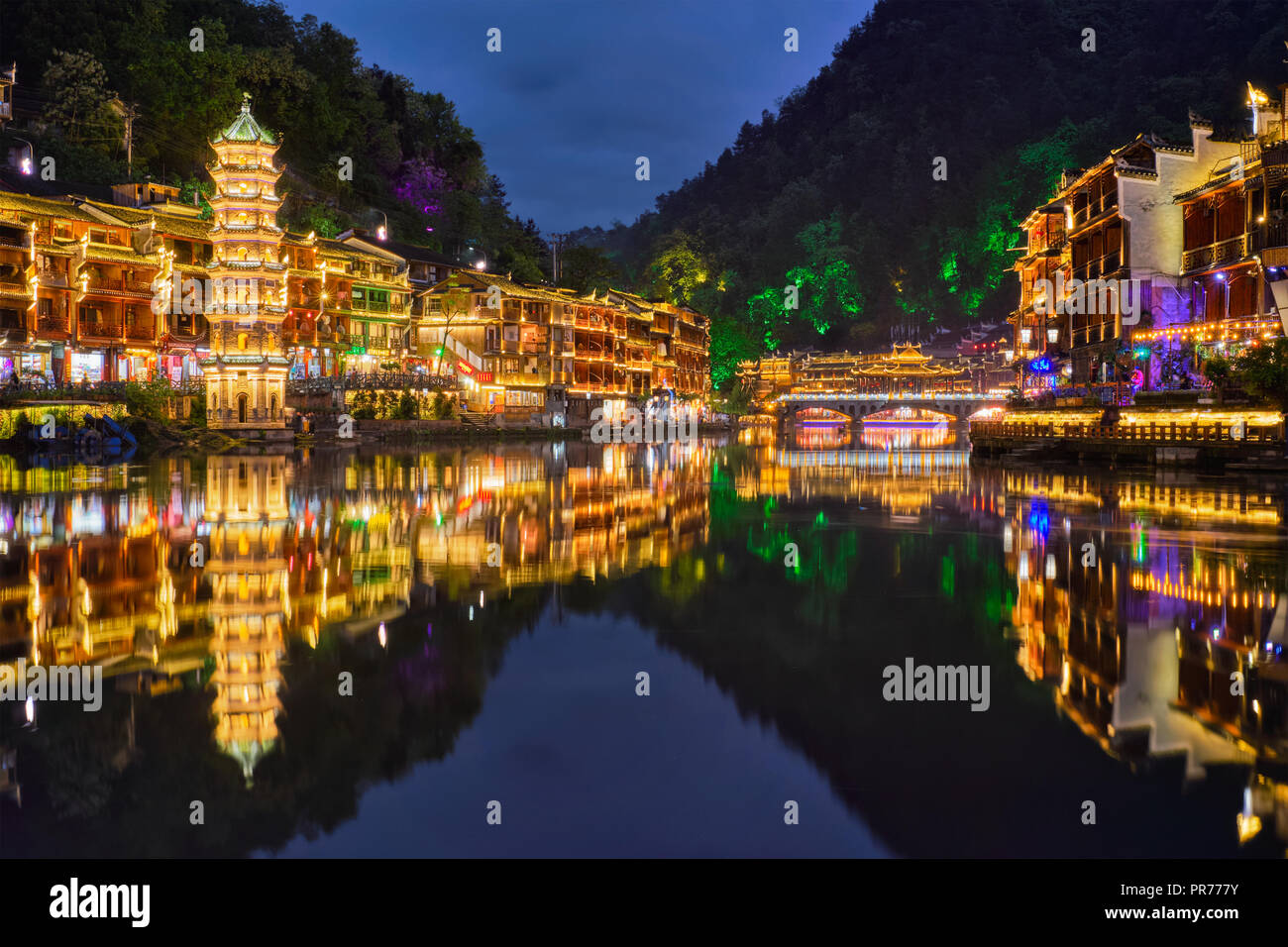 Feng Huang Ancient Town (Phoenix Ancient Town) , China Stock Photo - Alamy