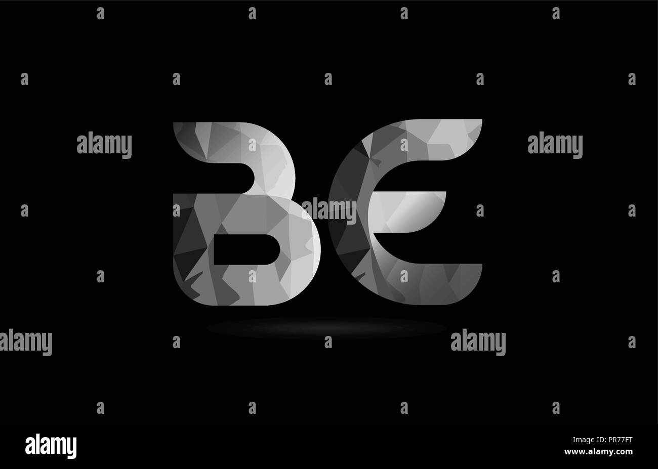 B and e logo hi-res stock photography and images - Alamy