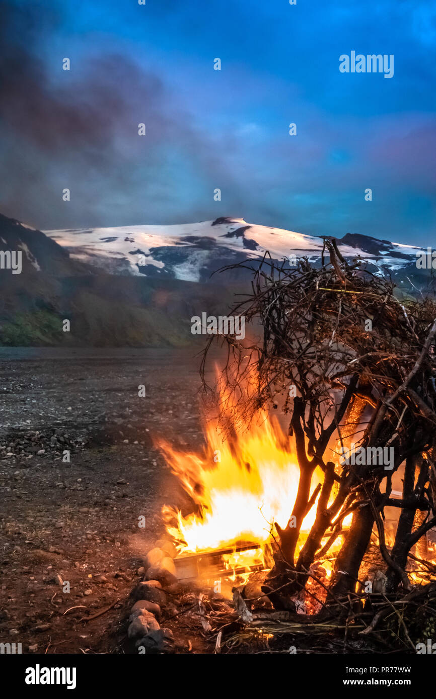 Hot spring iceland solstice hi-res stock photography and images - Alamy