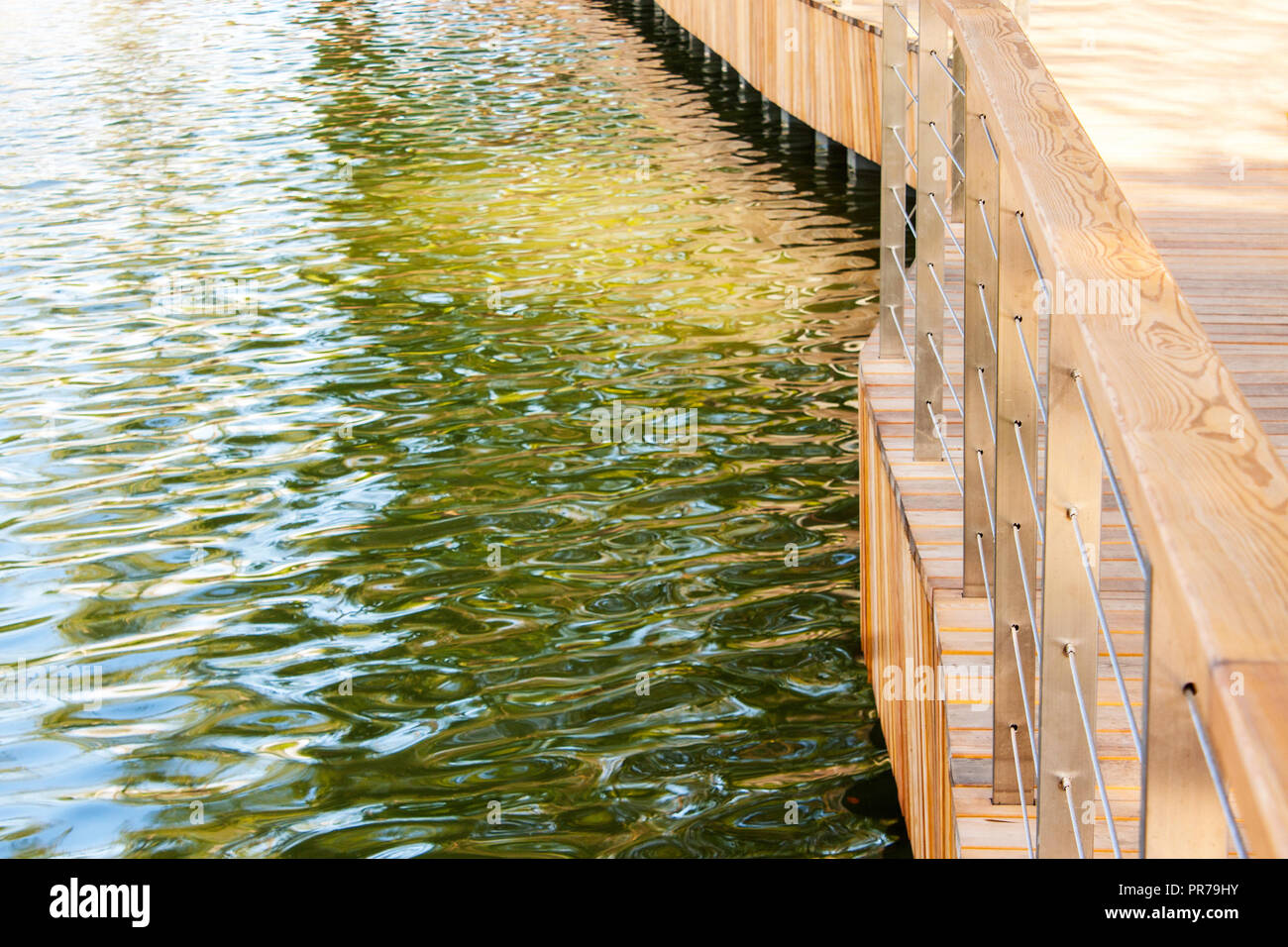 Wood wooden rails hi-res stock photography and images - Alamy