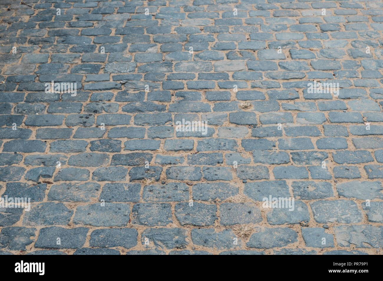 cobblestone background - street, stone pavement road Stock Photo - Alamy