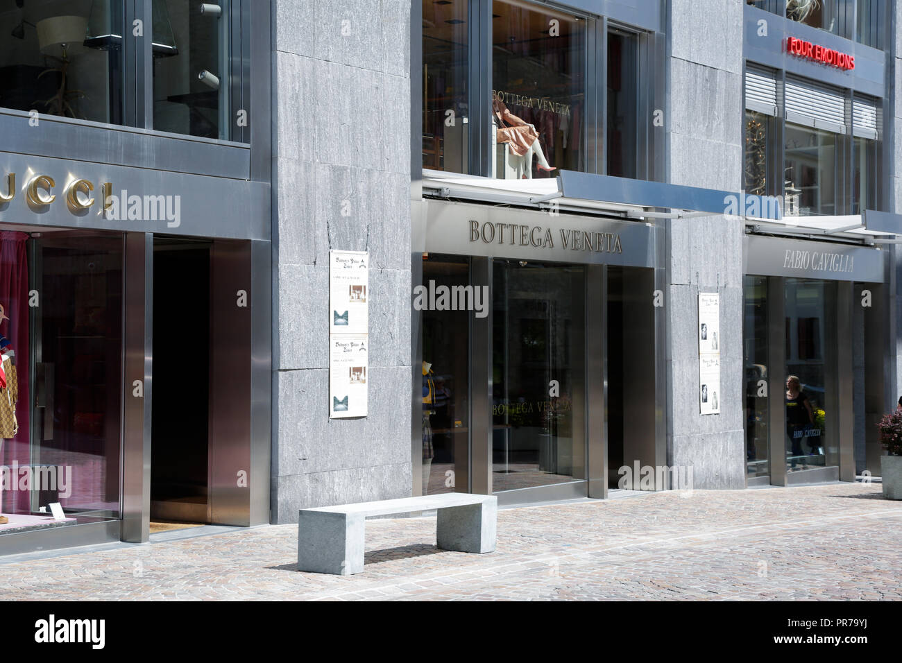 Shopping brands in switzerland hi-res stock photography and images - Alamy