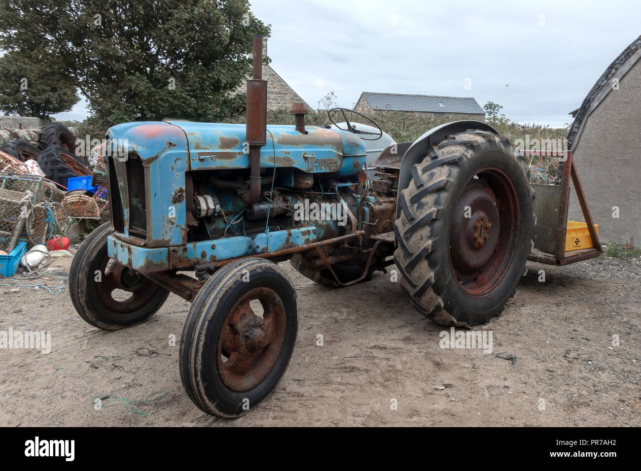 Fordson Major Tractor Stock Photo - Alamy