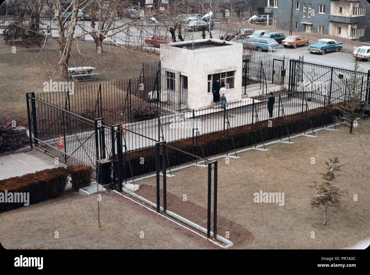 Istanbul - Consulate Office Building Secured Entrance - 1984 Stock ...