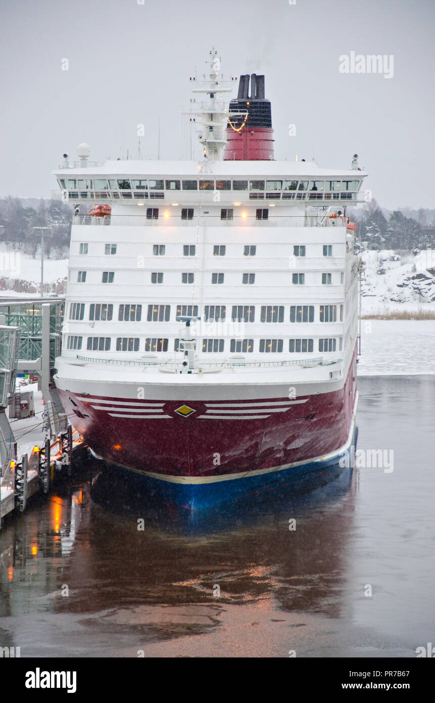 Viking Line - Cruise ship - Shipping - Port of Turku - Passenger ...