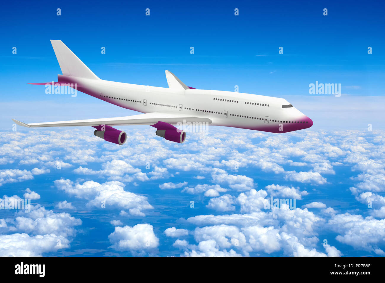 3d model flying passenger aircraft hi-res stock photography and images ... 3d model flying passenger aircraft hi-res stock photography and images ...