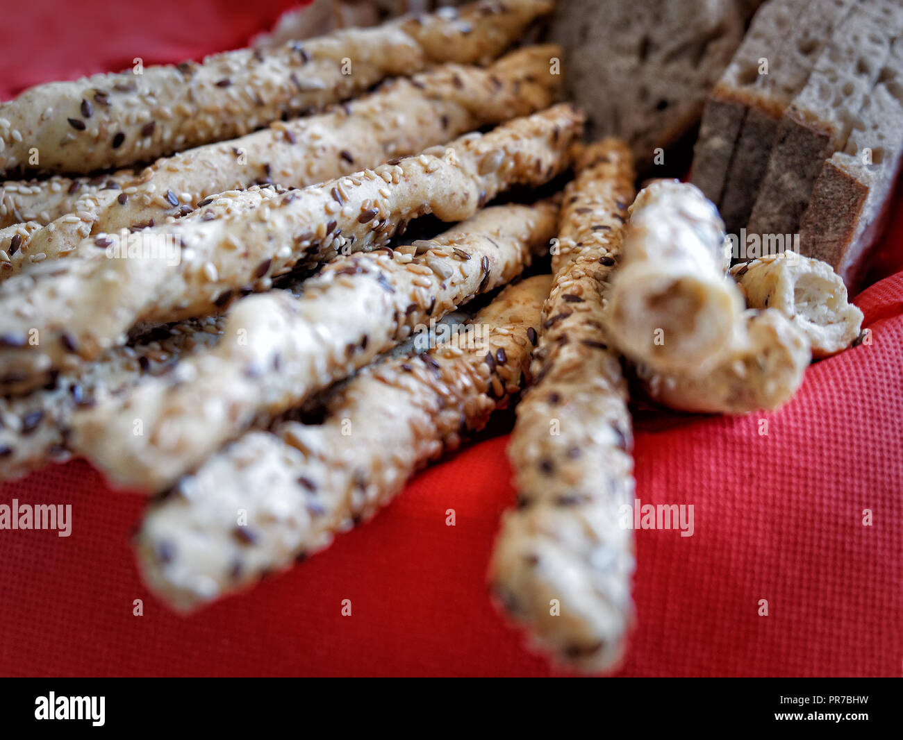 Close up grissini bread hi-res stock photography and images - Alamy