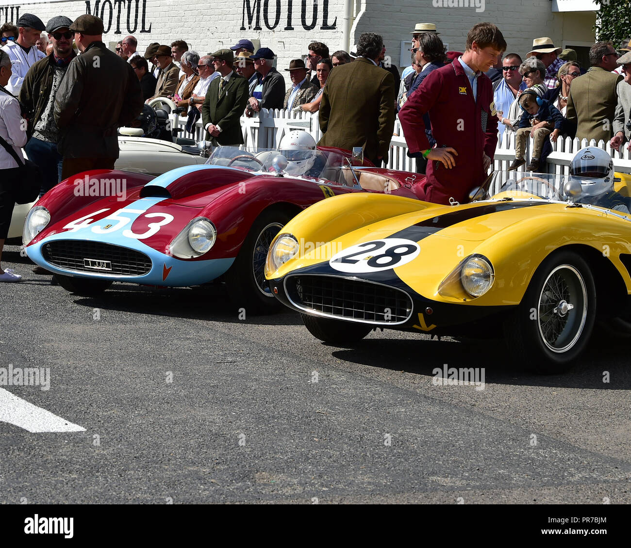 David Cottingham, Ferrari 500 TRC, Jason Yates, Ferrari 500 TRC ...