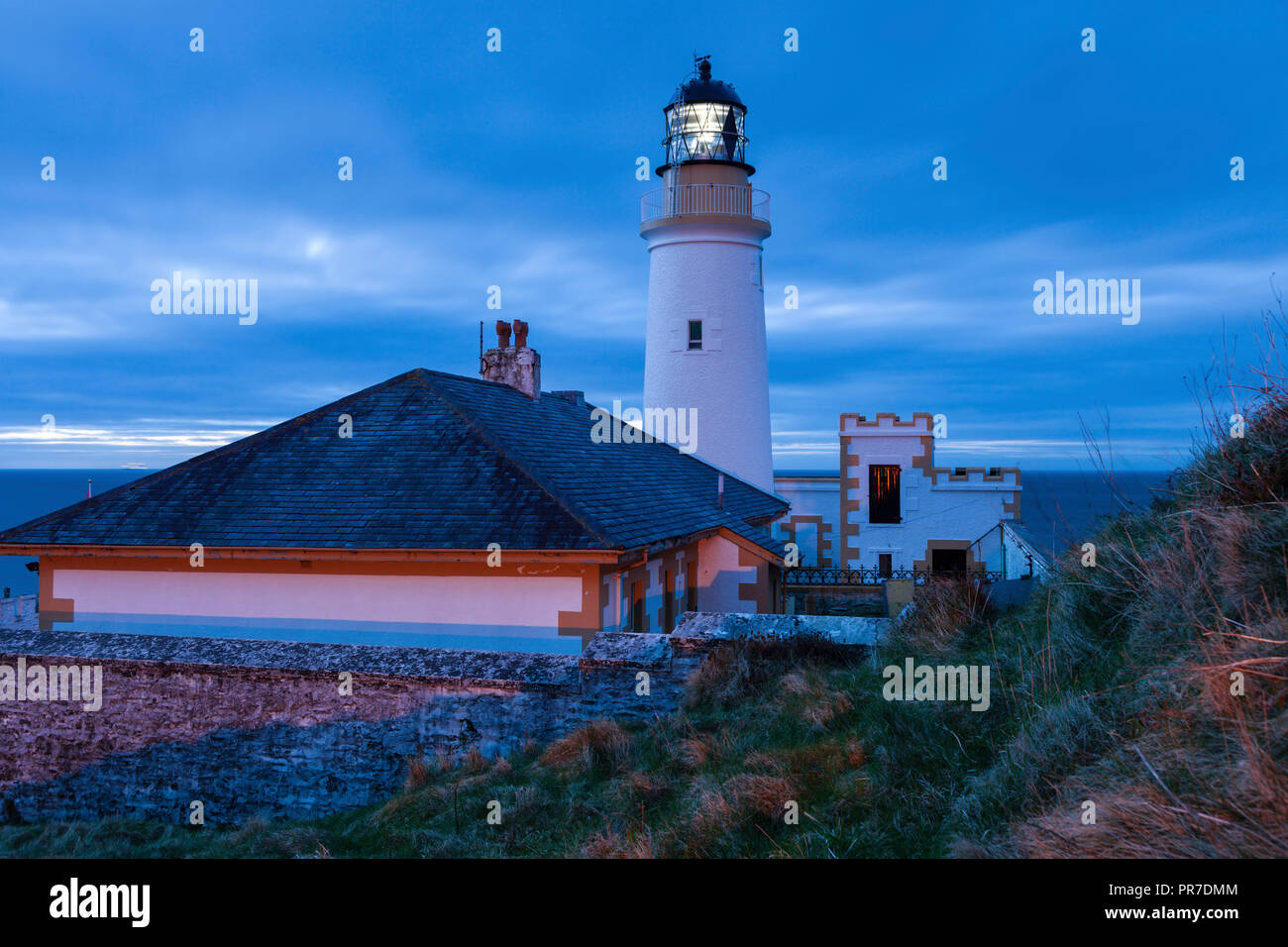 Douglas Head Lighthouse. Douglas, Isle of Man Stock Photo - Alamy