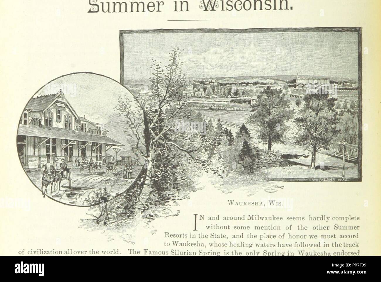 page 126 of 'The City of Milwaukee Guide . Giving a history of the ...