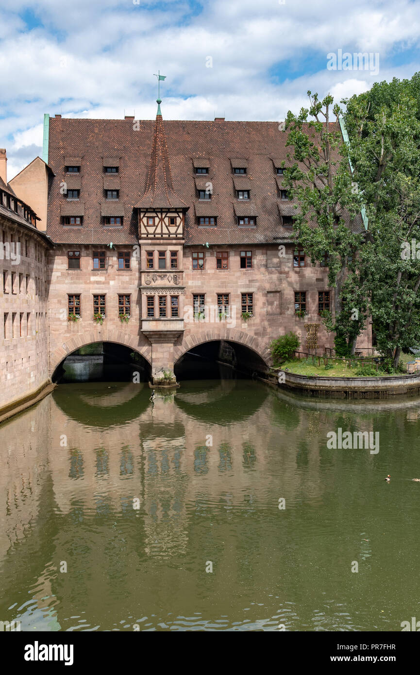 Hospital of the Holy Spirit in Nuremberg, Germany Stock Photo - Alamy