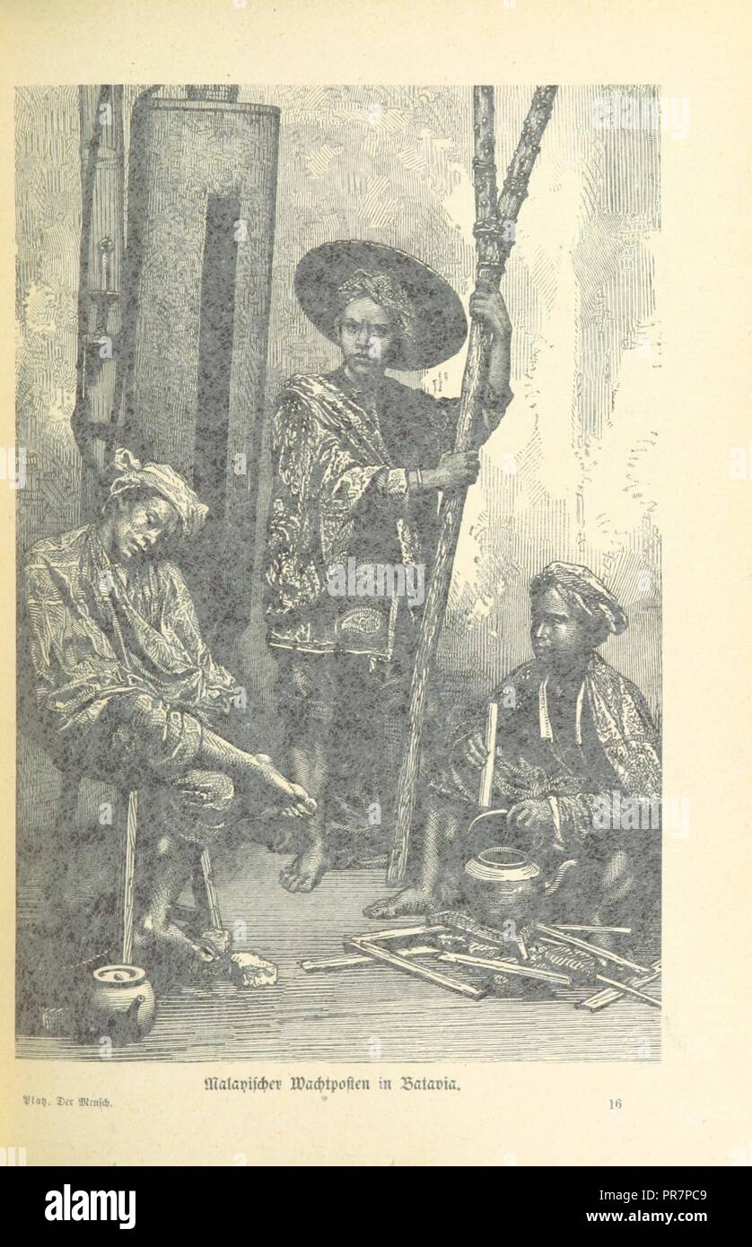 page 265 of 'Der Mensch, sein Ursprung, seine Rassen und sein Alter, etc' Stock Photo - Alamy