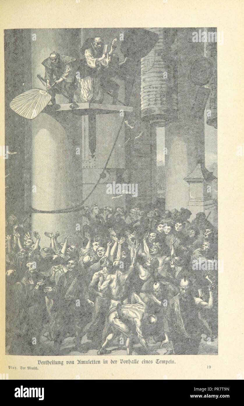 page 313 of 'Der Mensch, sein Ursprung, seine Rassen und sein Alter, etc' Stock Photo - Alamy