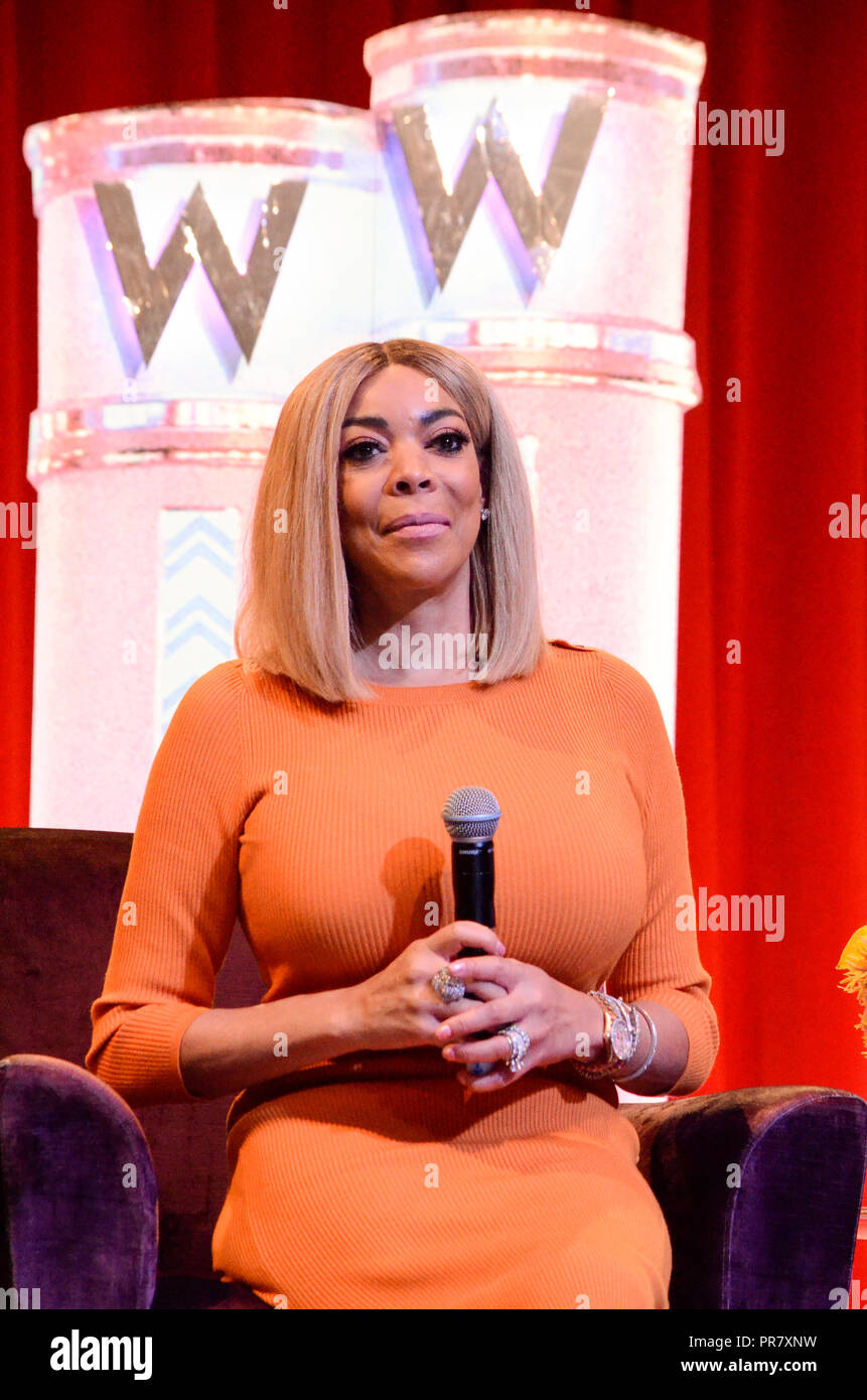 New York, NY, USA. 29th Sep, 2018. Wendy Williams attends the WBLS/WLIB ...