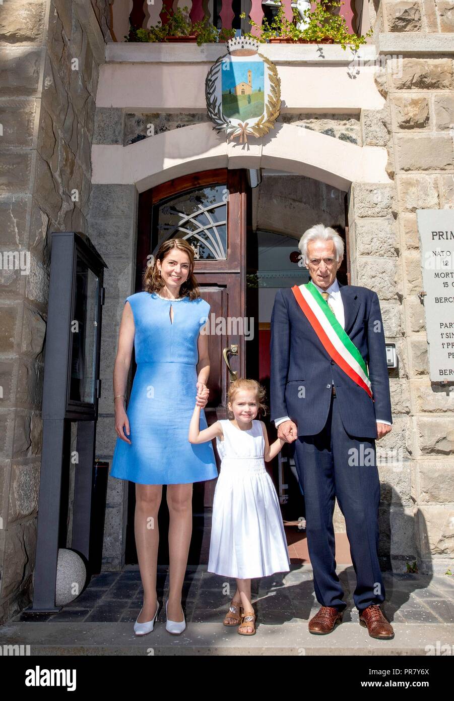 Berceto, Italy. 29th Sep, 2018. Princess Annemarie de Bourbon de Parme ...