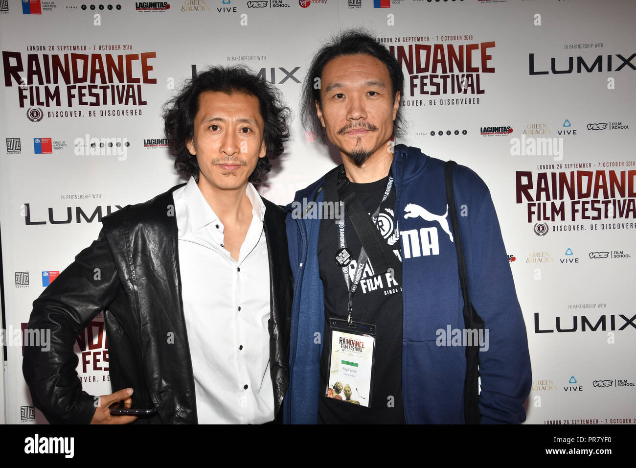 London, UK. 29th Sept 2018. Actor Dai Wei and Director Yifei Wang of ...