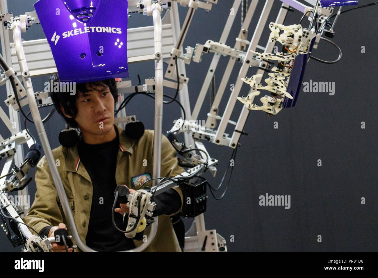 Exoskeleton suit hi-res stock photography and images - Alamy