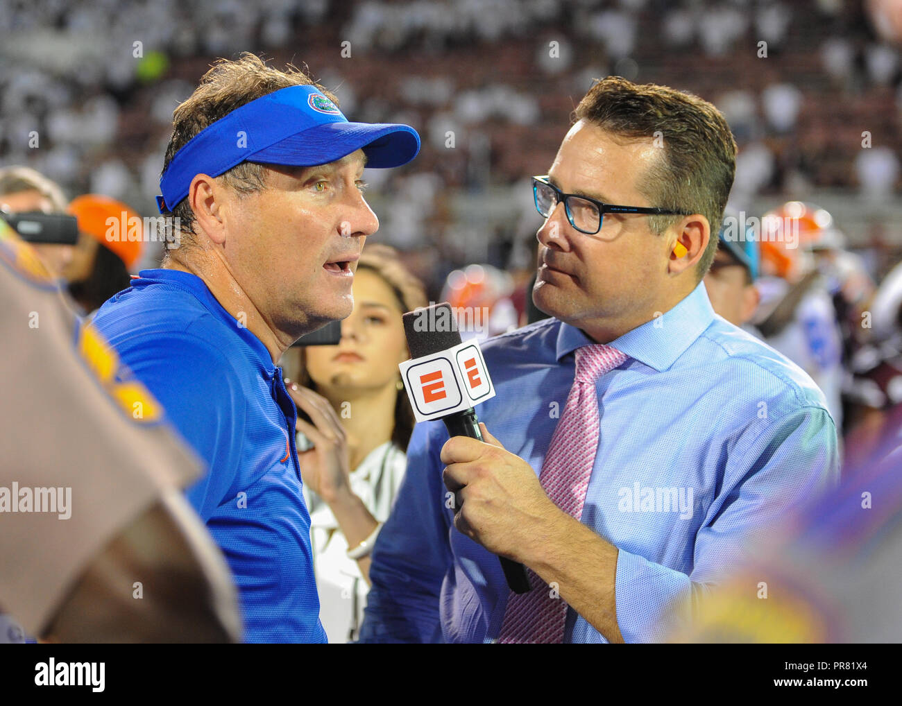 Interview with espn hi-res stock photography and images - Alamy