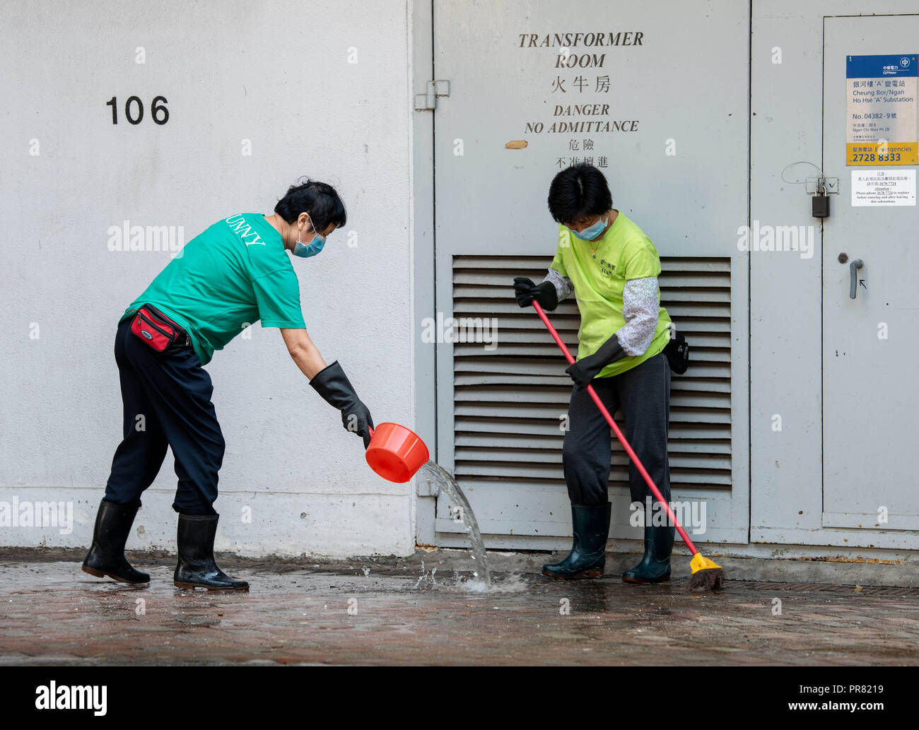 Choi wan estate public housing hi-res stock photography and images - Alamy