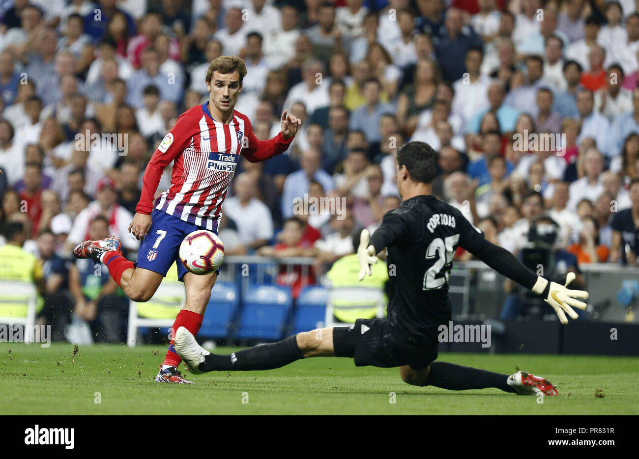 Madrid, Madrid, Spain. 29th Sep, 2018. Griezmann (Club Atletico de ...