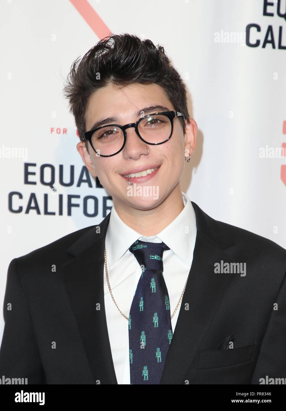 Los Angeles, Ca, USA. 29th Sep, 2018. Ryan Cassata, at Equality ...
