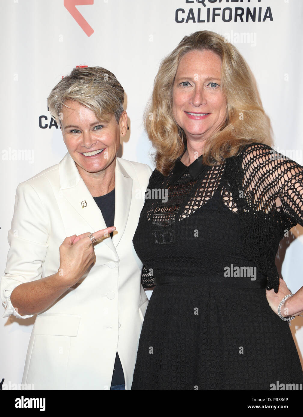 Los Angeles, Ca, USA. 29th Sep, 2018. Sue Dunlap, Betsy Butler, at ...