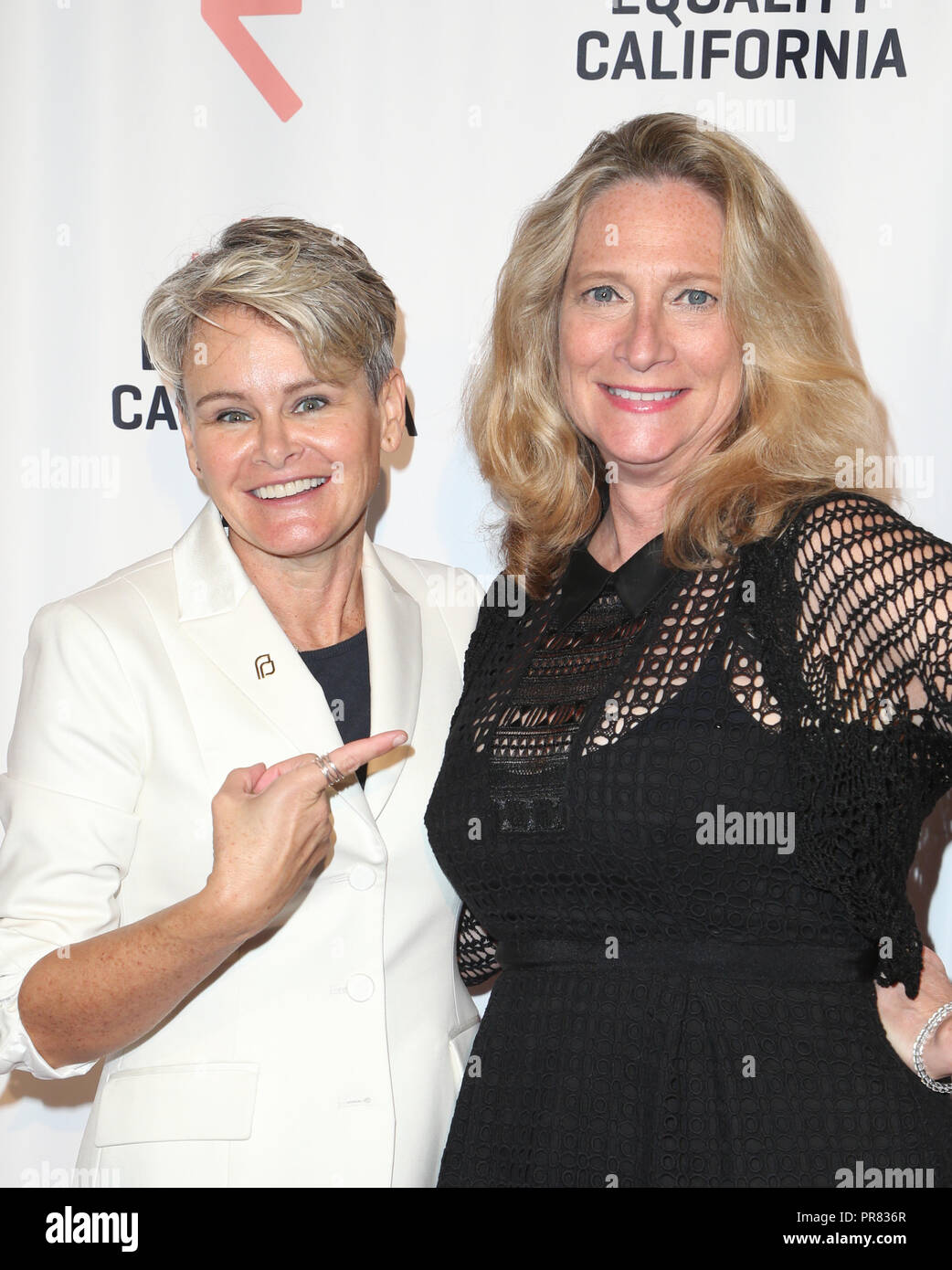 Los Angeles, Ca, USA. 29th Sep, 2018. Sue Dunlap, Betsy Butler, at ...