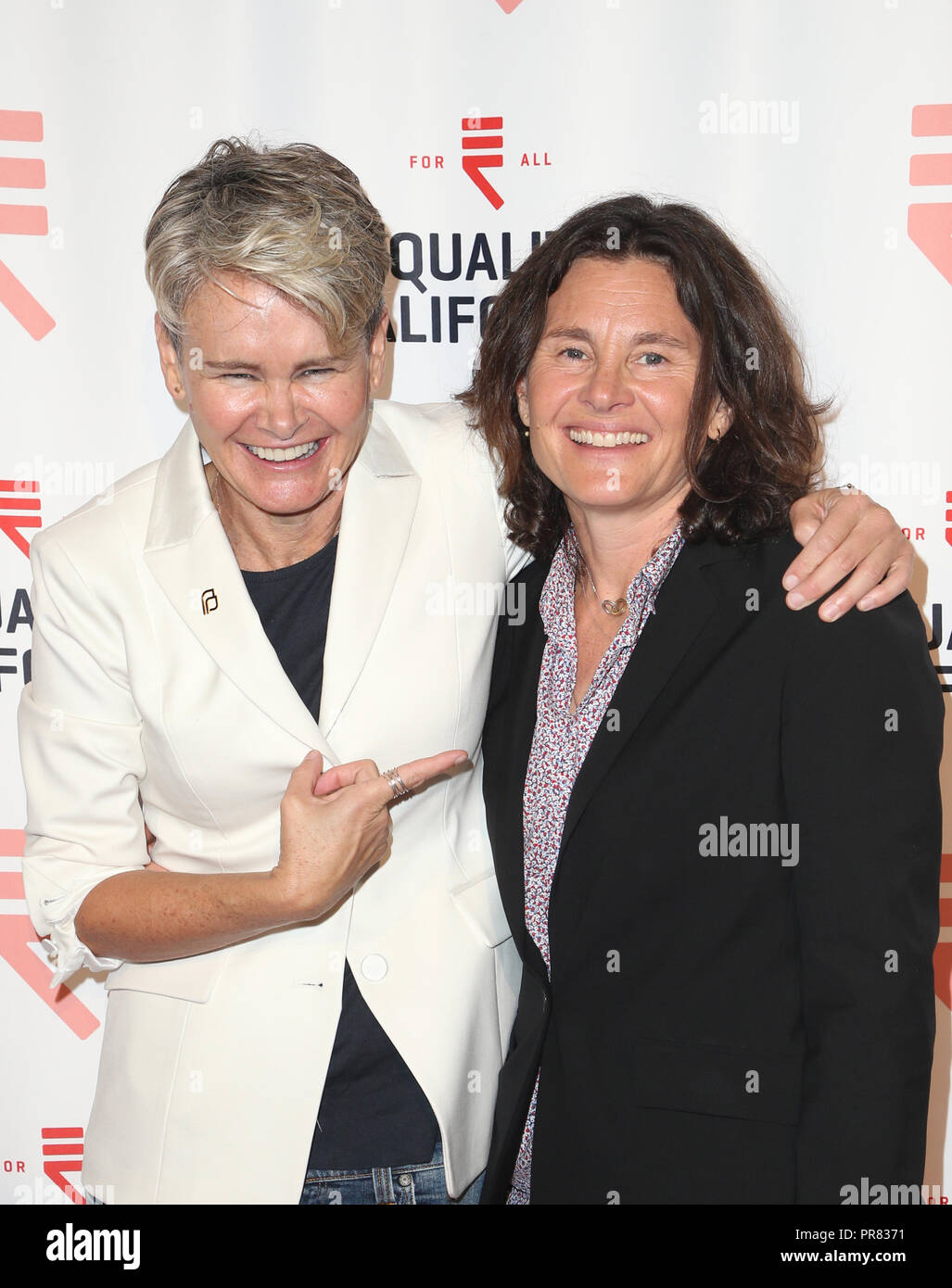 Los Angeles, Ca, USA. 29th Sep, 2018. Sue Dunlap, Guest, at Equality ...