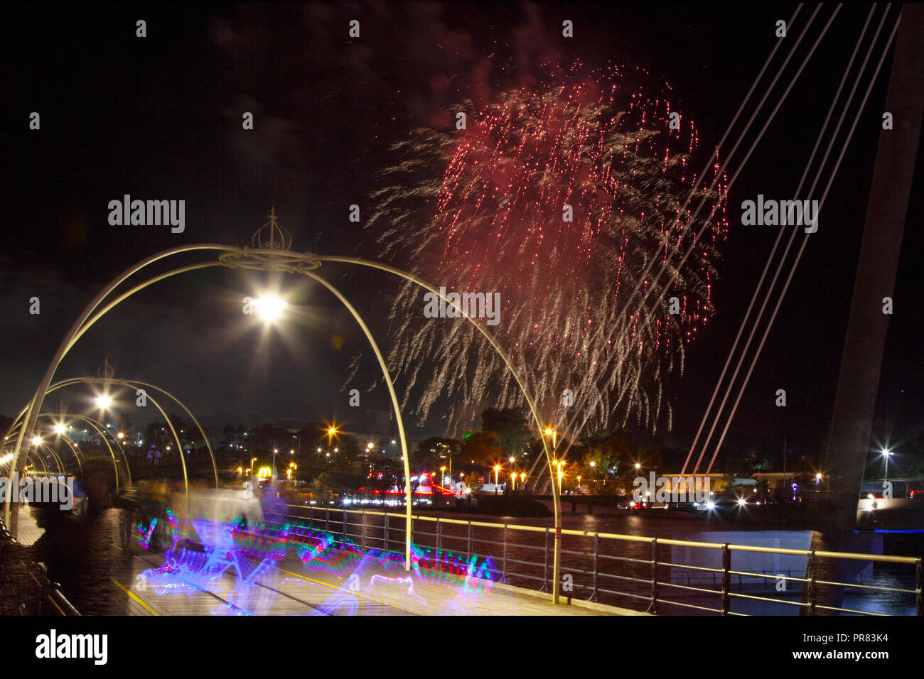 The 2010 British Musical Fireworks Championship pyro musical display ...