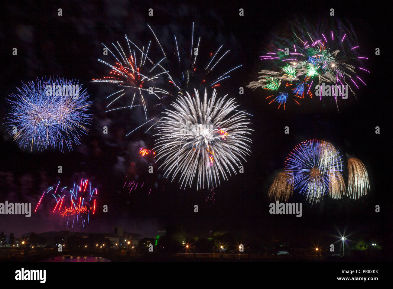 The 2010 British Musical Fireworks Championship pyro musical display ...