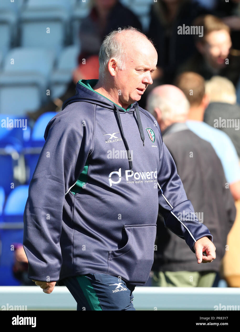 Coventry, UK. 29th Sept 2018. Rugby Union. London Irish Director of ...