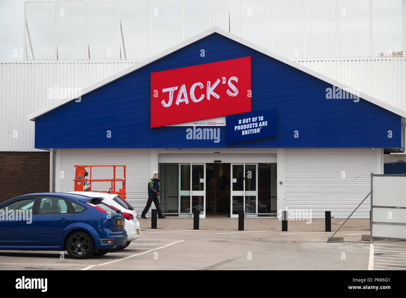 Tesco jacks hi-res stock photography and images - Alamy