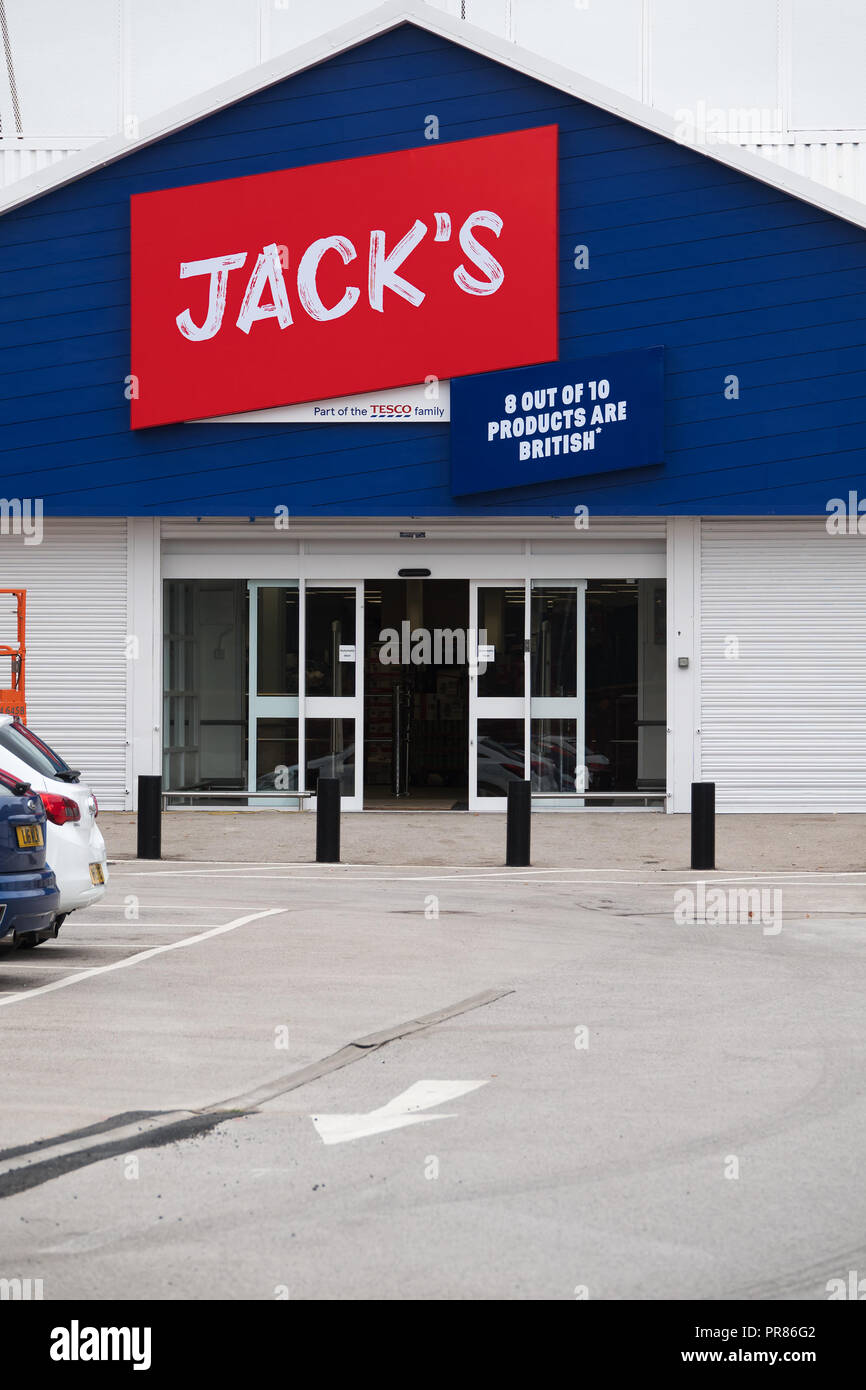 Tesco jacks hi-res stock photography and images - Alamy