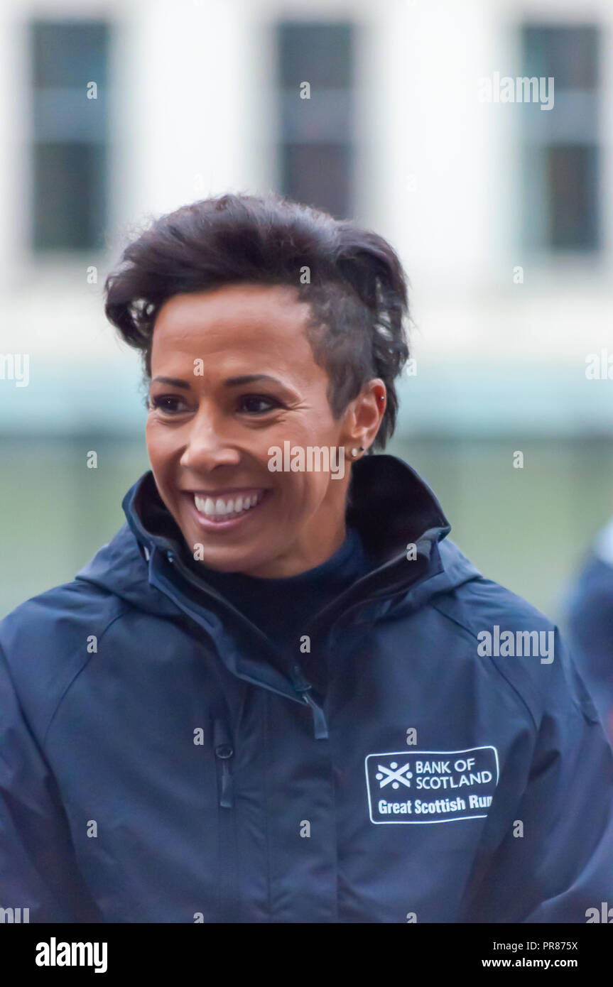 Glasgow, Scotland, UK. 30th September, 2018. Colonel Dame Kelly Holmes ...