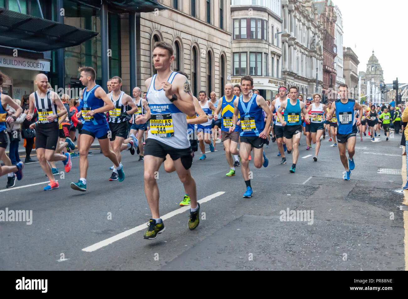 Glasgow half marathon hi-res stock photography and images - Alamy