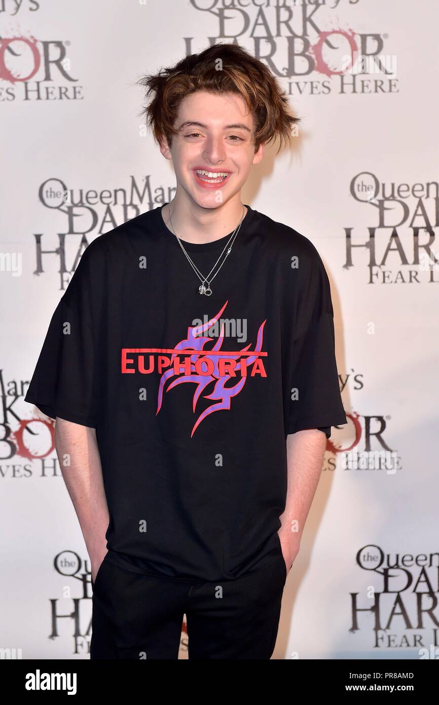 Thomas Barbusca at Queen Mary's Dark Harbor Media & VIP Night at Dark ...