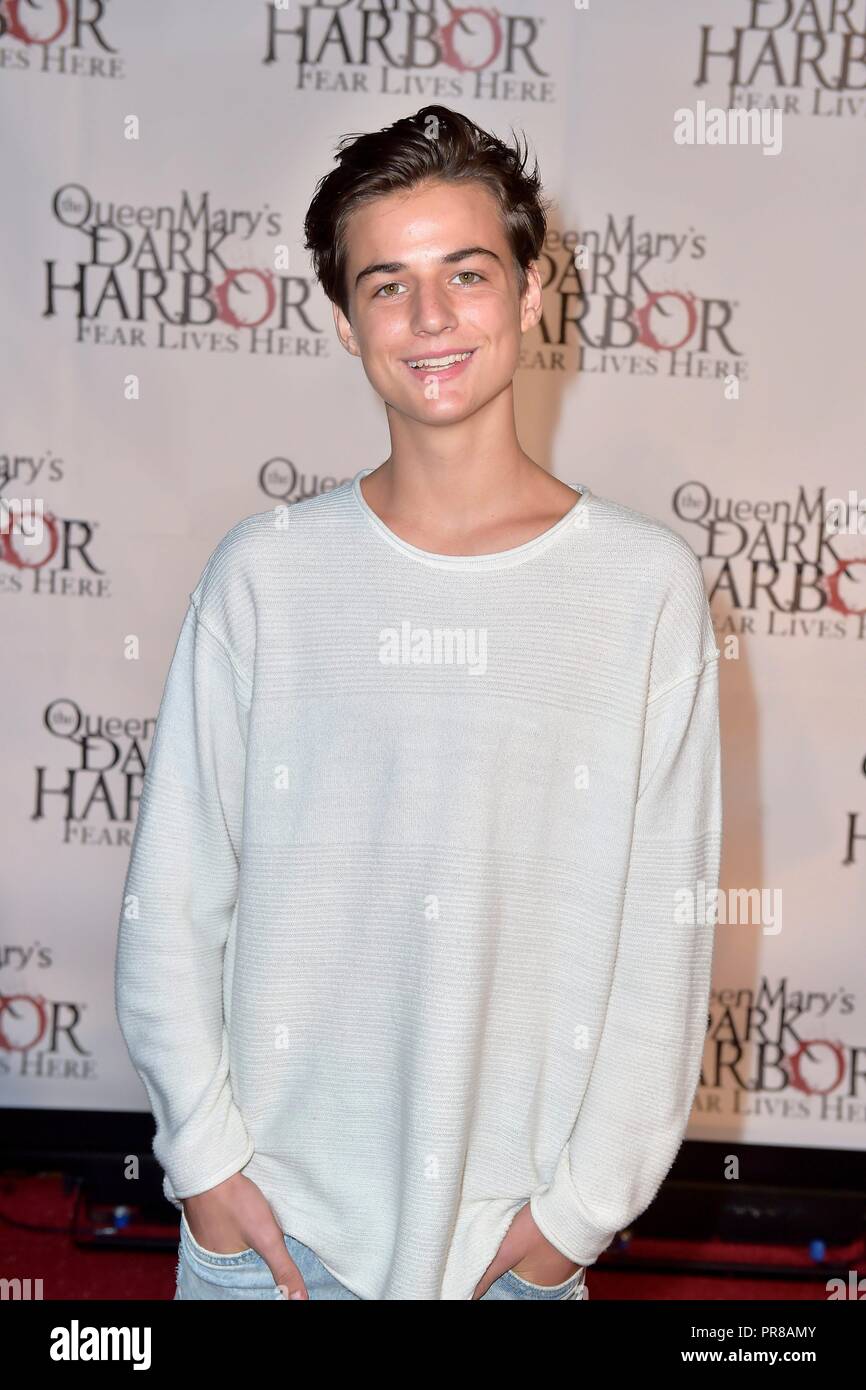 Wyatt Whitaker at Queen Mary's Dark Harbor Media & VIP Night at Dark ...
