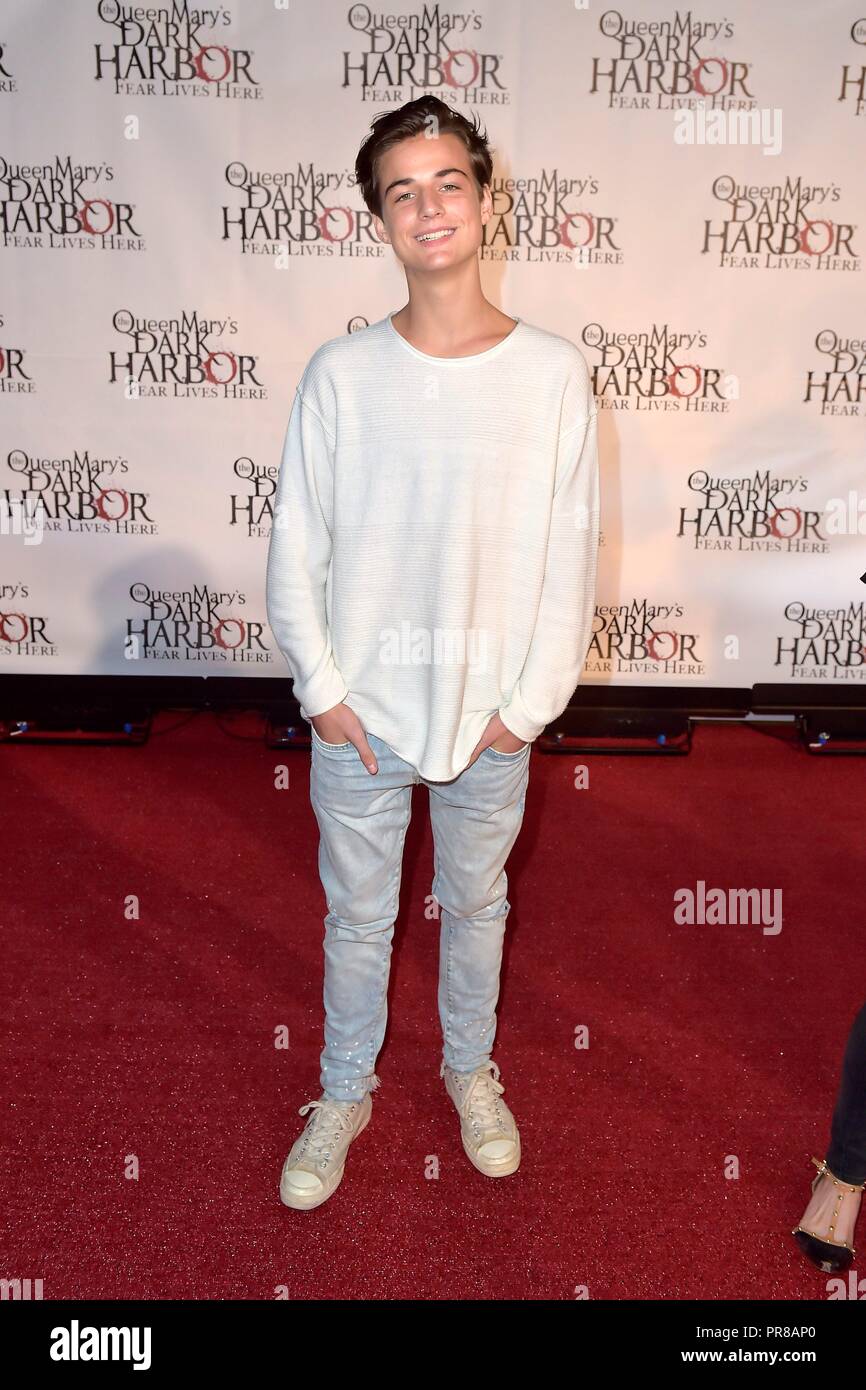 Wyatt Whitaker at Queen Mary's Dark Harbor Media & VIP Night at Dark ...