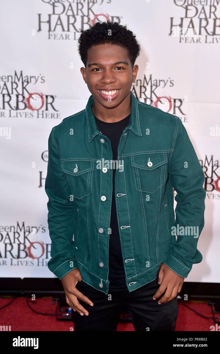 Deshae Frost at Queen Mary's Dark Harbor Media & VIP Night at Dark ...