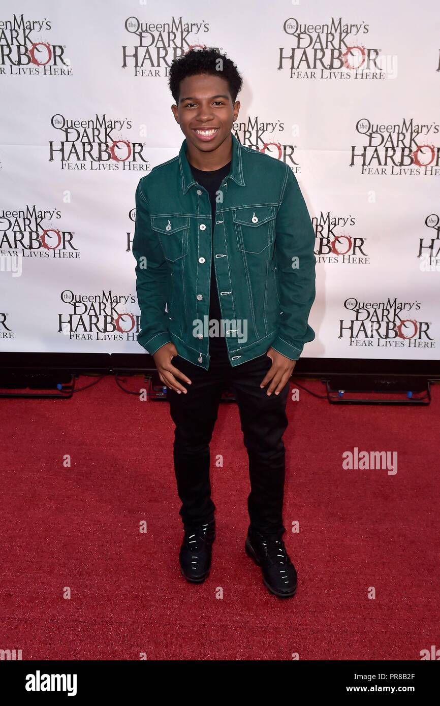 Deshae Frost at Queen Mary's Dark Harbor Media & VIP Night at Dark ...