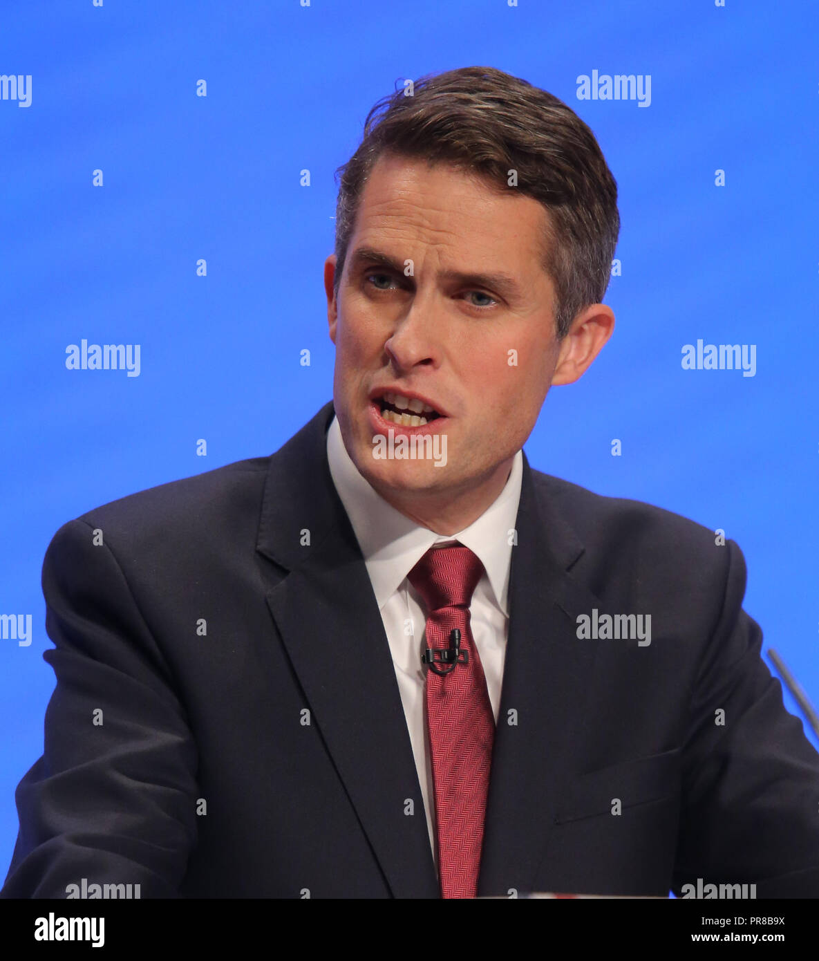 GAVIN WILLIAMSON MP 2018 Stock Photo - Alamy