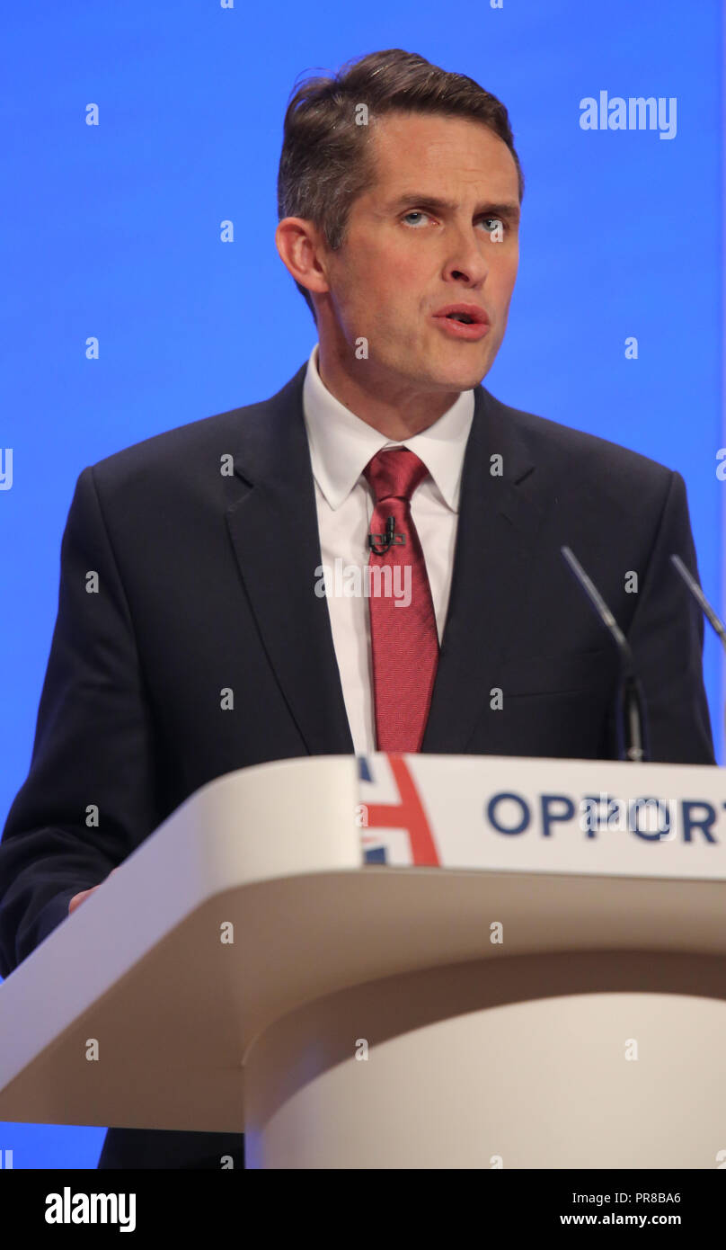 GAVIN WILLIAMSON MP 2018 Stock Photo - Alamy