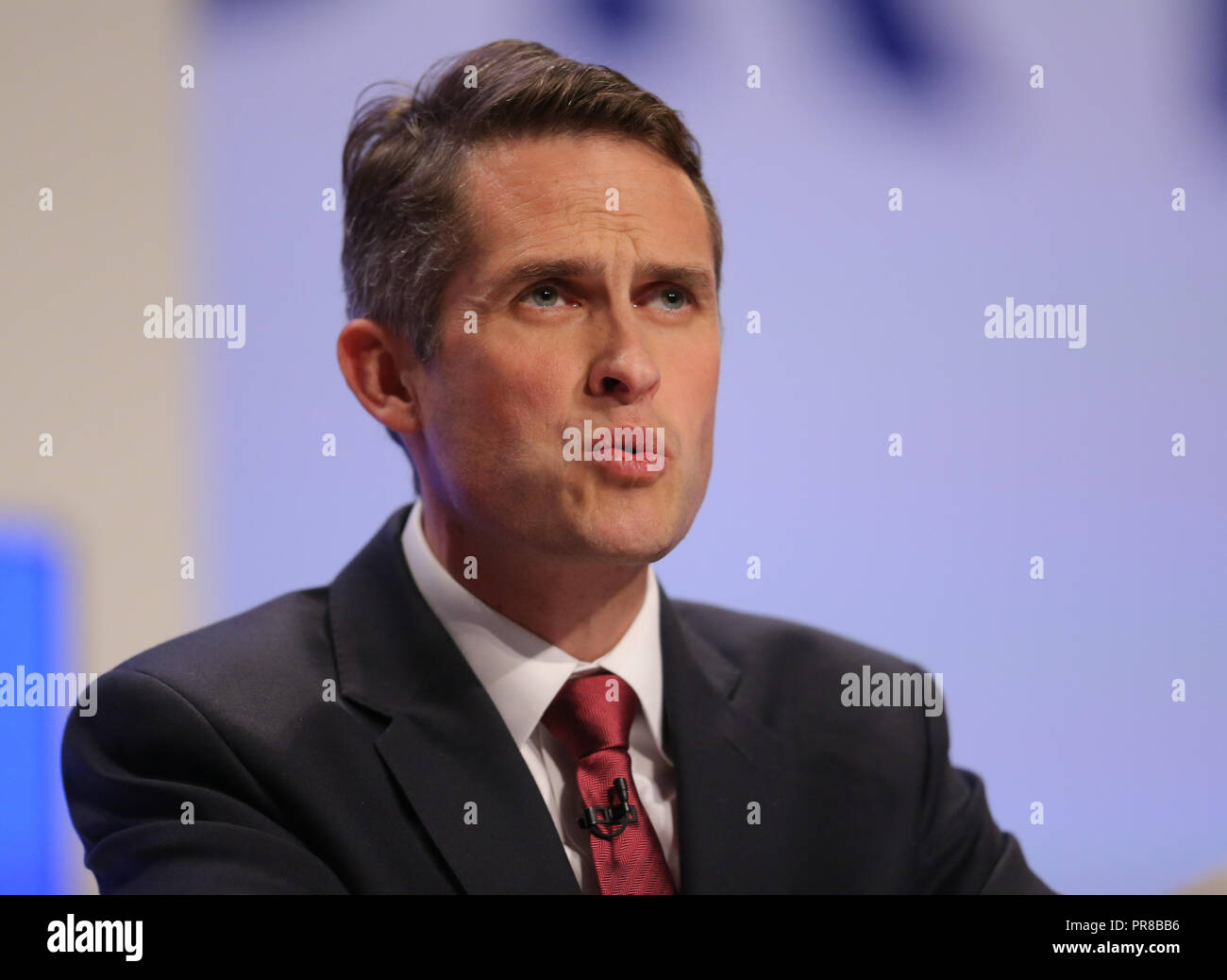 GAVIN WILLIAMSON MP 2018 Stock Photo - Alamy