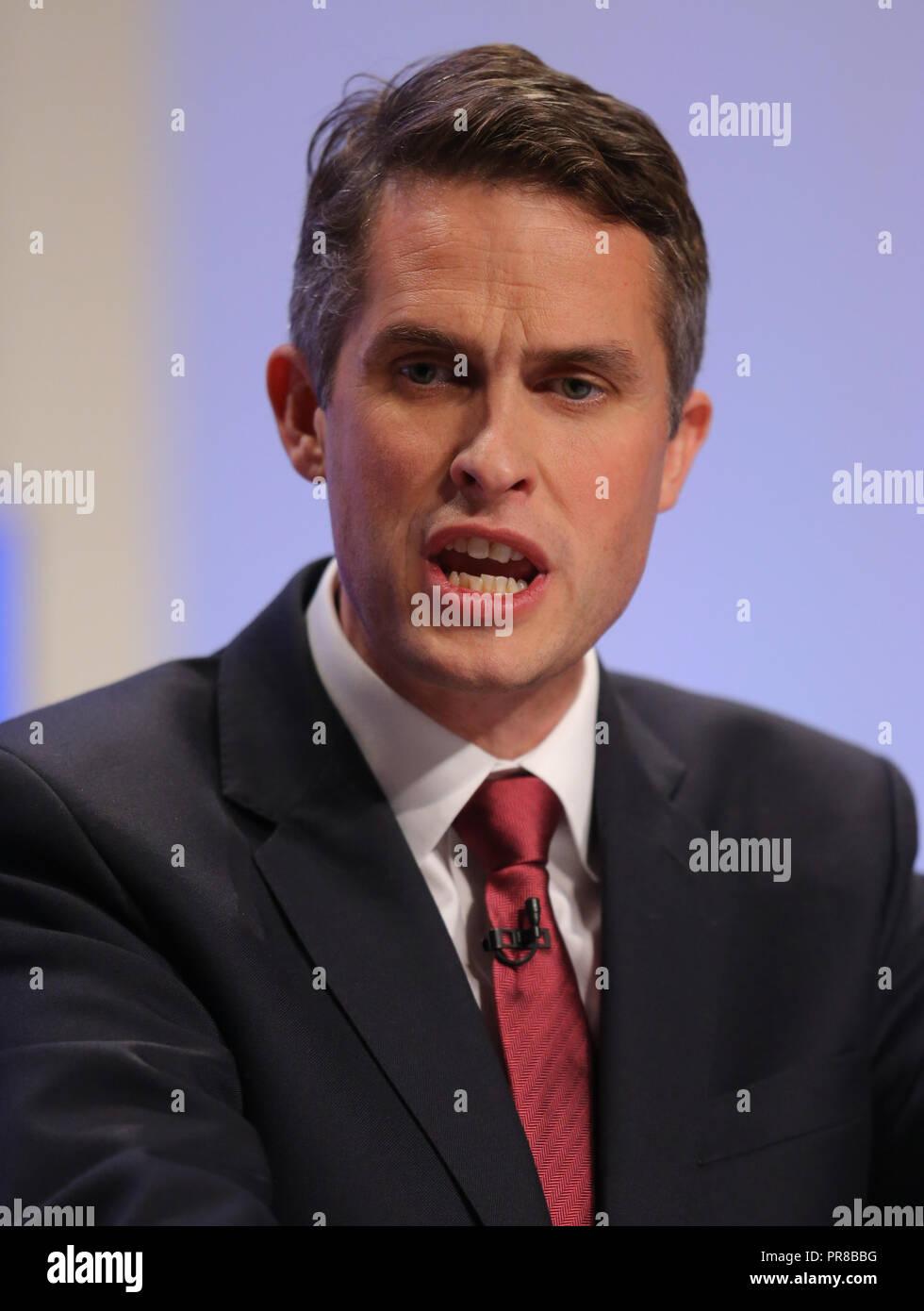 GAVIN WILLIAMSON MP 2018 Stock Photo - Alamy