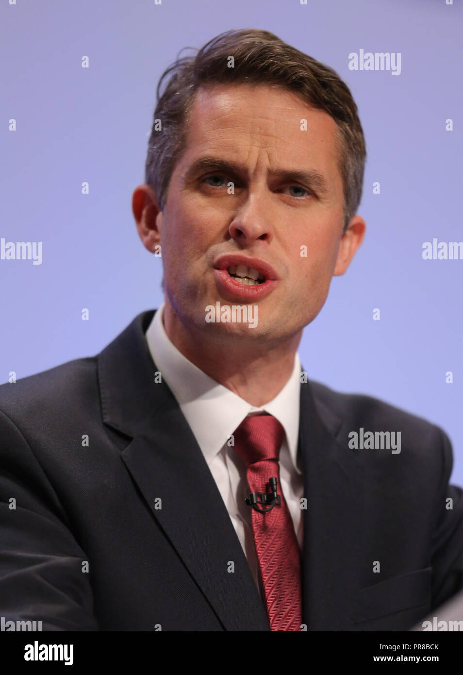 GAVIN WILLIAMSON MP 2018 Stock Photo - Alamy