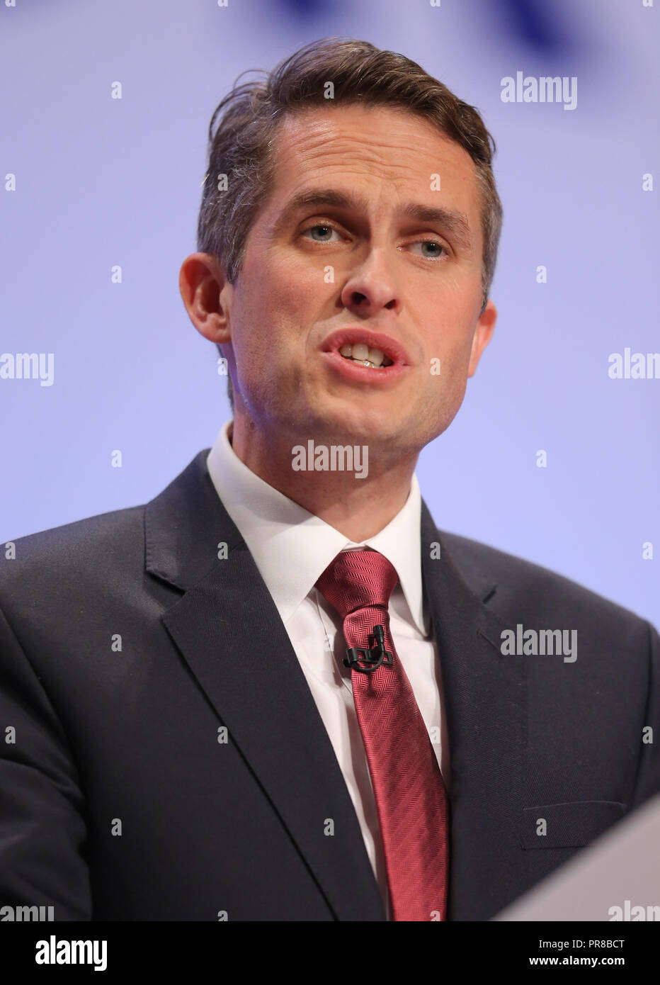 GAVIN WILLIAMSON MP 2018 Stock Photo - Alamy