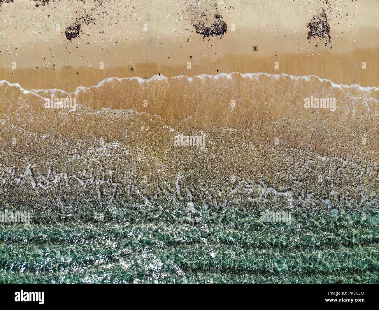 sand and beach water. Bay of San Carlos, Sonora, Mexico... arena y agua ...