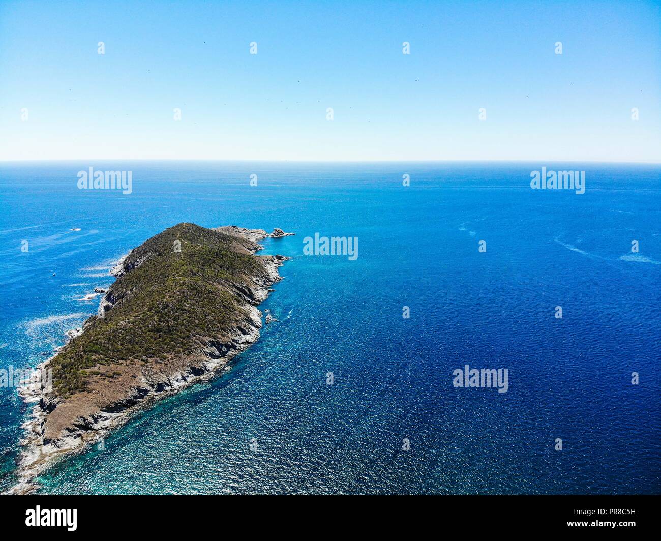 Beach. Bay of San Carlos, Sonora, Mexico. Gulf of California. Sea of ...
