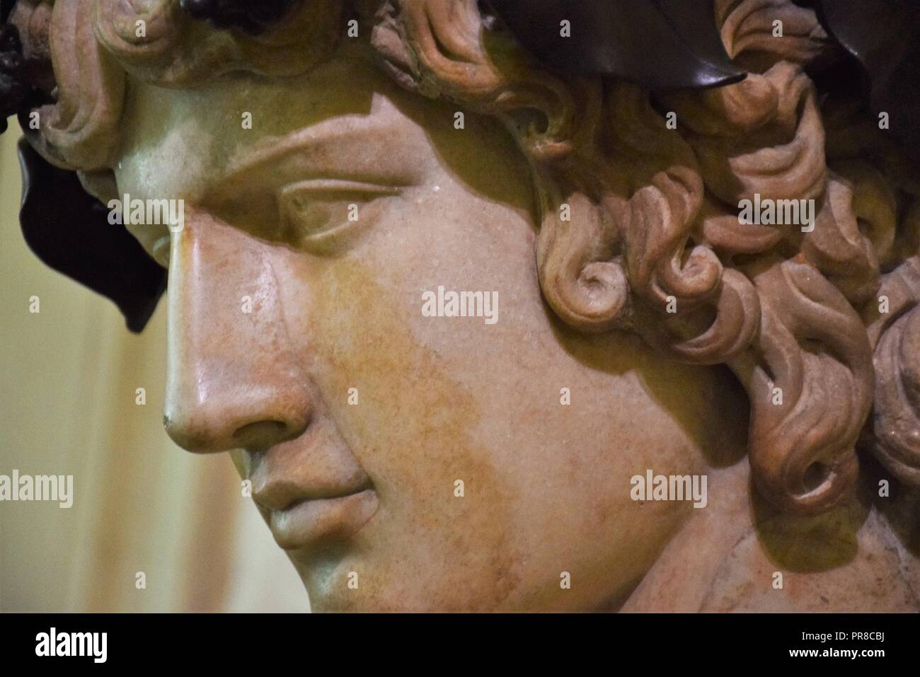Close up of Dionysus statue inside Hermitage museum, the second largest ...